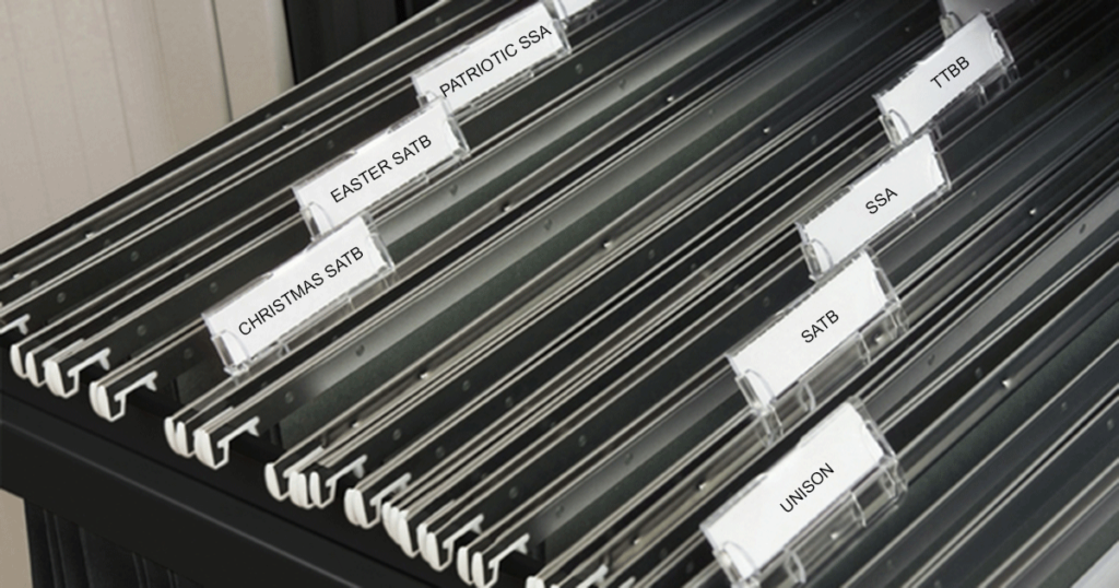 How to Organize Church Music Samples and Preview Packs | 10 Steps